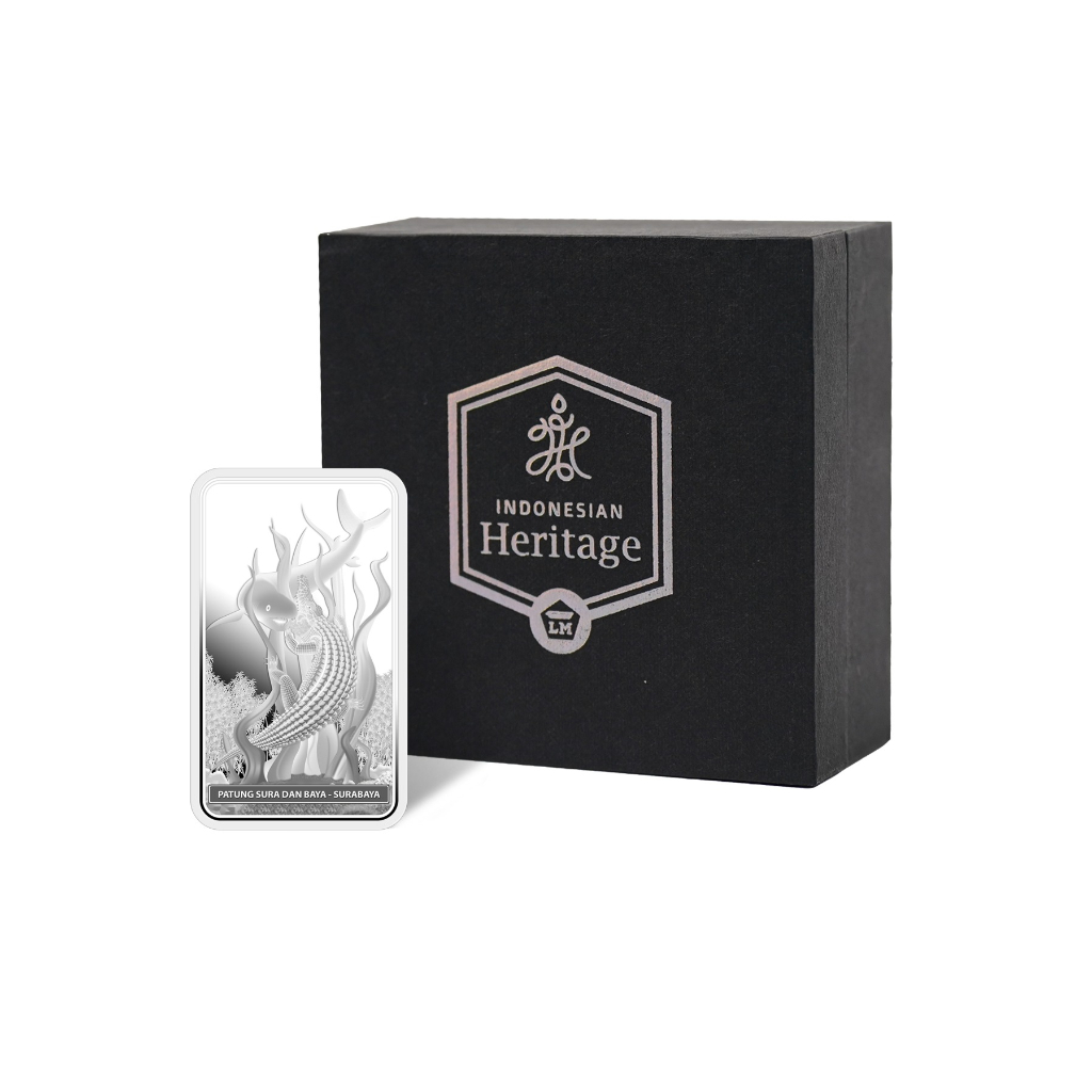 Jual Perak Batangan Antam Indonesian Heritage Tugu Surabaya 1 oz ...