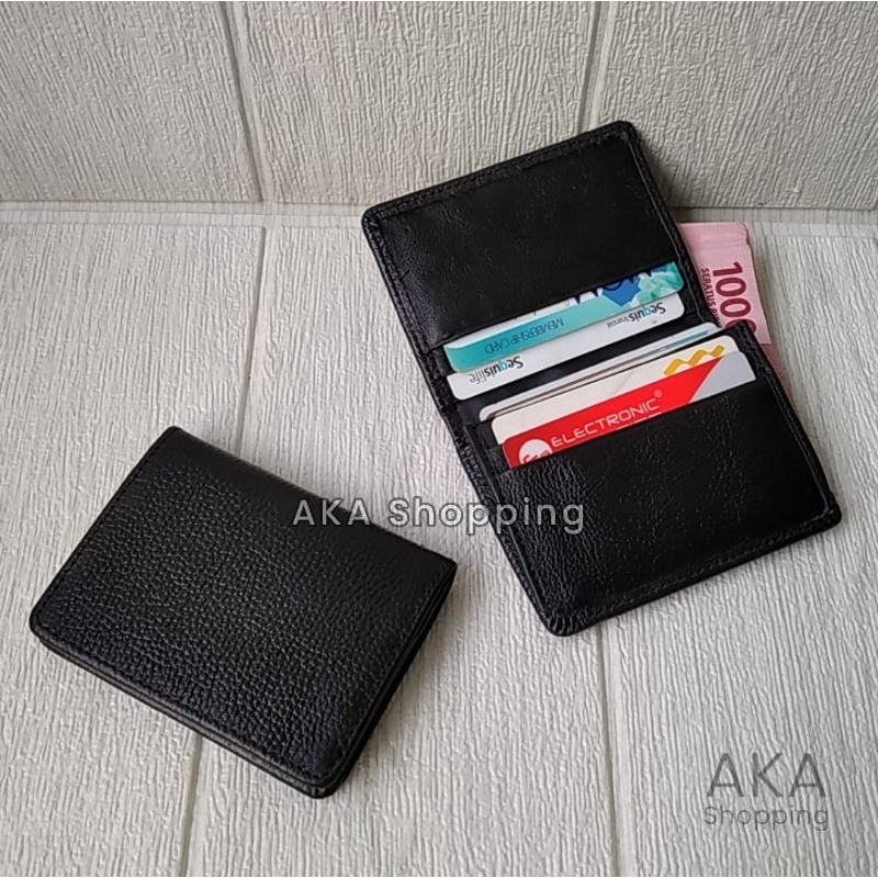Jual [DK DKLD) Dompet Kartu Dompet Mini Card Holder ATM Kulit Asli ...