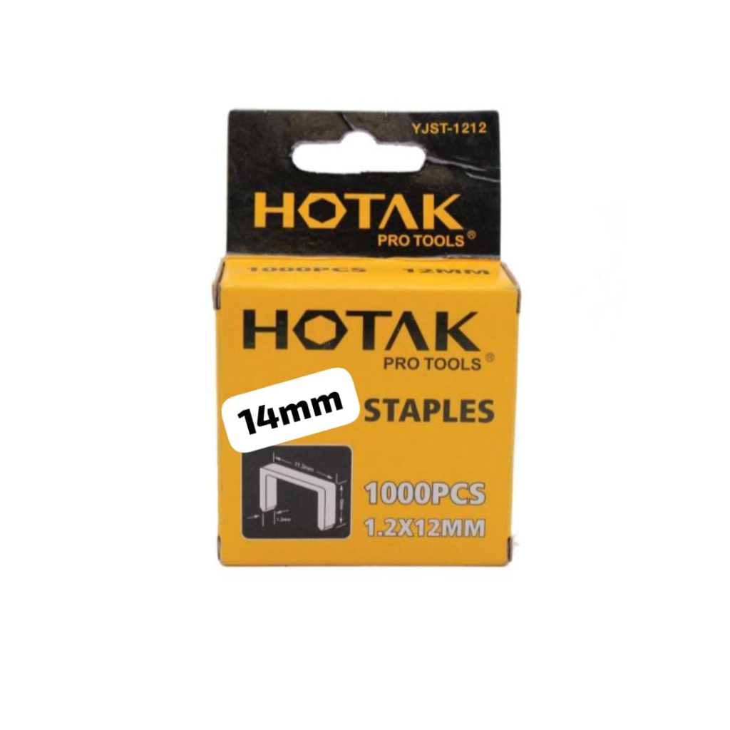 Jual Heavy Duty Refill Staples 14mm 1000PCS / Isi Staples Tembak ...