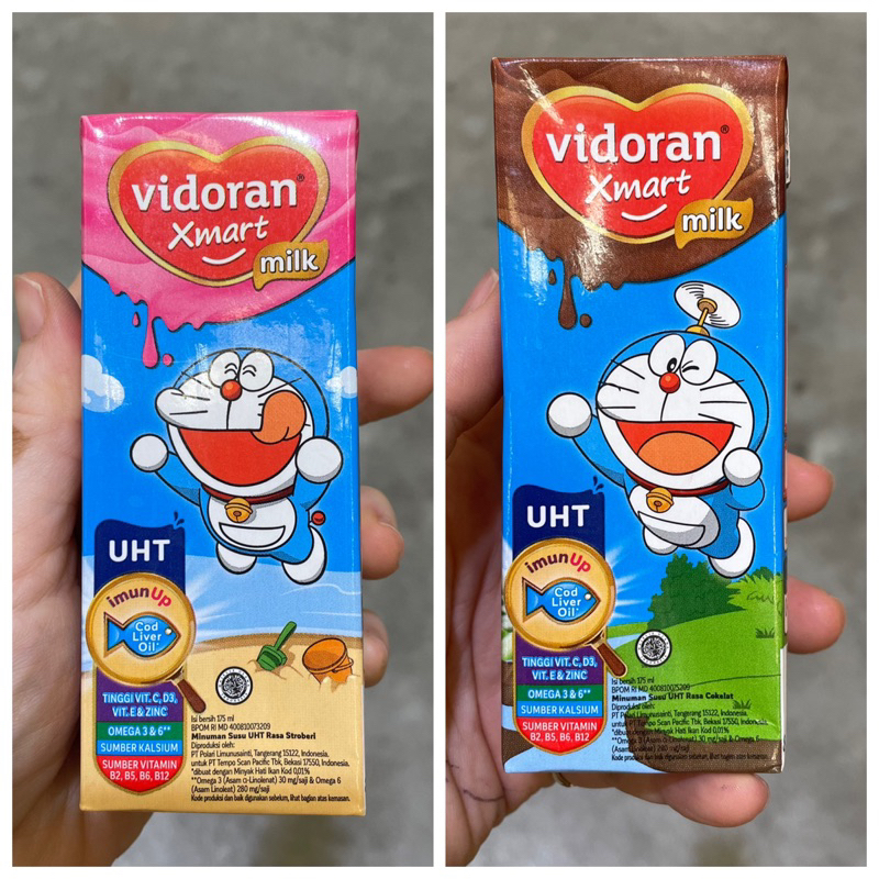 Jual Susu Vidoran Xmart Uht 175ml Susu Cair Vidoran 175ml Shopee