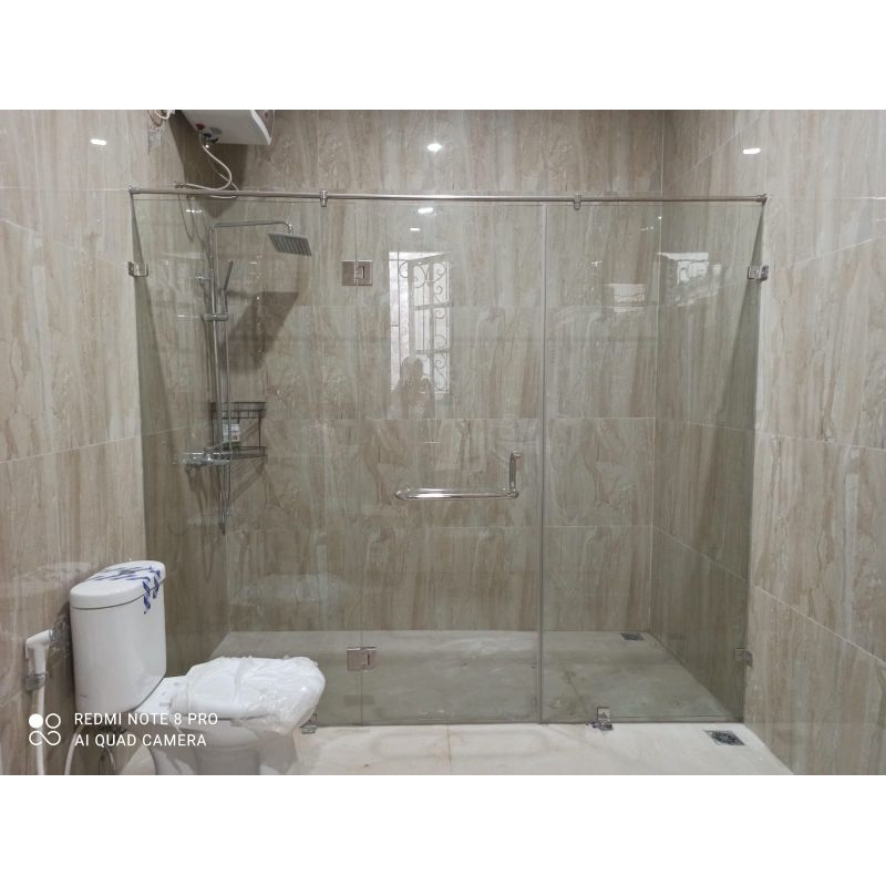 Jual Shower Box Kamar Mandi Kaca 10mm Tempered | Shopee Indonesia