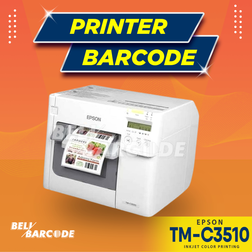 Jual Printer Epson TMC3510 Cetak Label Inkjet ColorWorks TM-C3510 ...