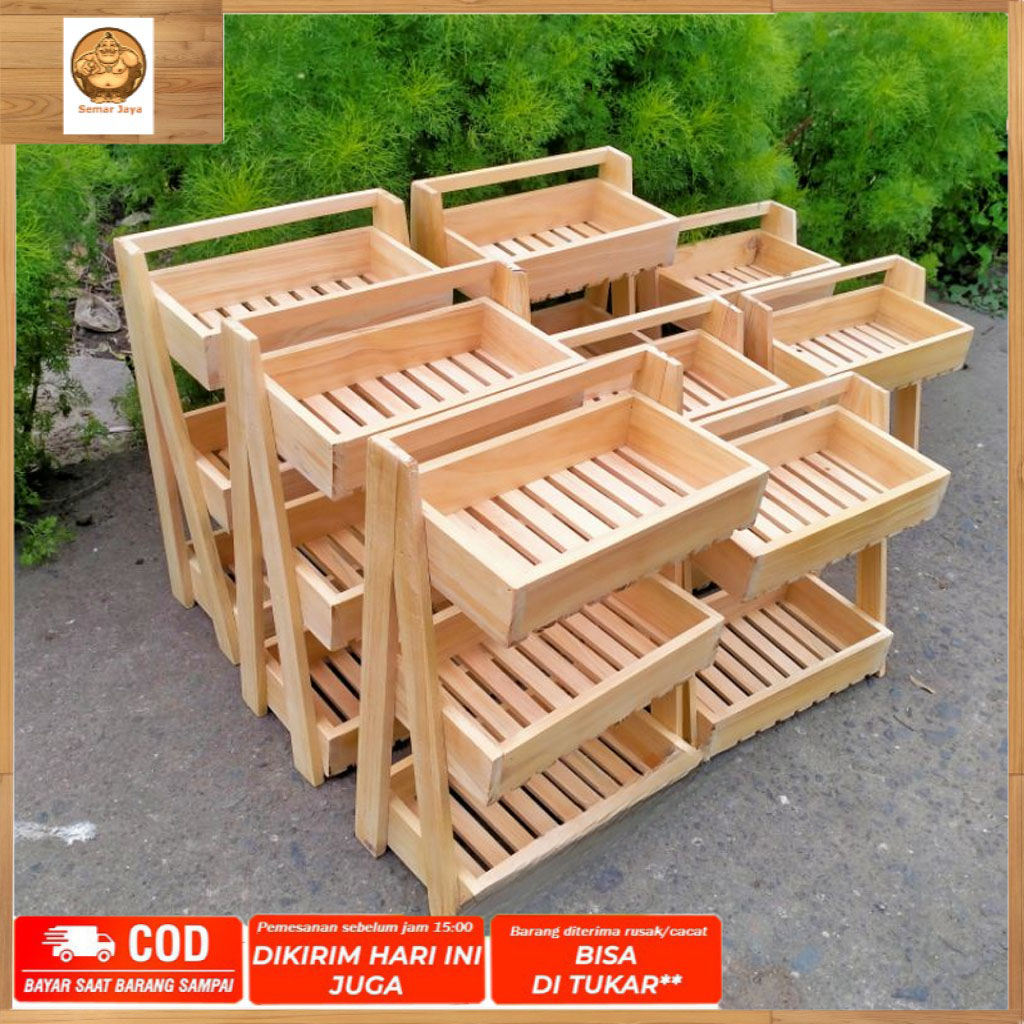 Jual GRATIS 5 STICKER!! Rak Dapur | Rak Bawang | Rak Buah | Rak Kentang ...