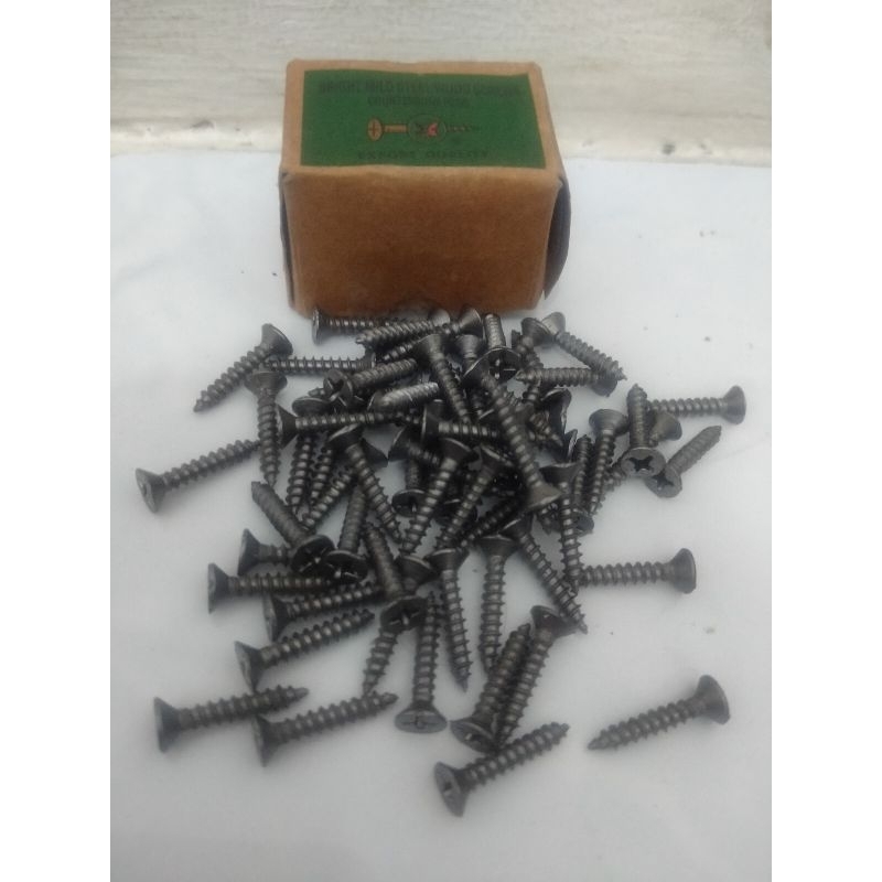 Jual sekrup 1 kotak sekrup kayu 3/4x6 | Shopee Indonesia