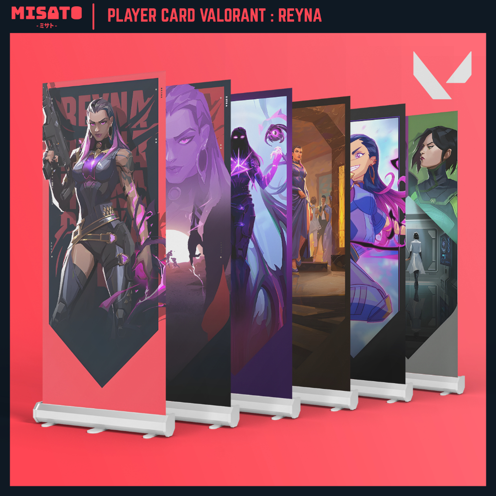 Jual Poster Player Card Valorant : Reyna | Shopee Indonesia