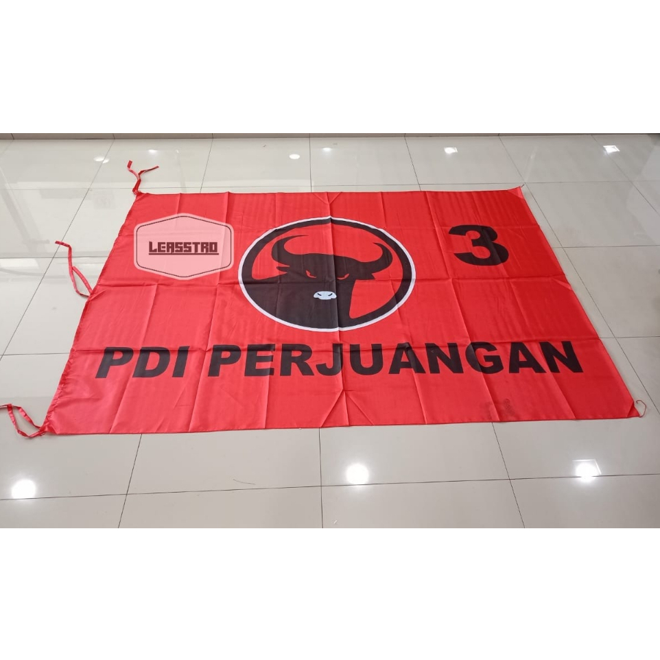 Jual BENDERA PARTAI PDI PERJUANGAN 150 X 225 cm | Shopee Indonesia