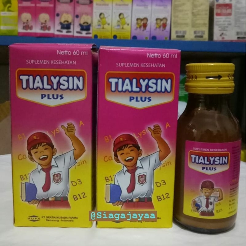 Jual Tialysin Plus Syrup 60ml | Shopee Indonesia