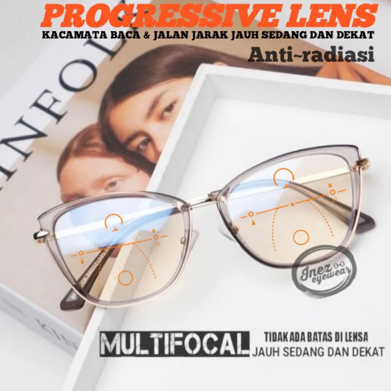 Jual Kacamata Progressif Antiradiasi Pria/wanita | Kacamata Baca dan ...