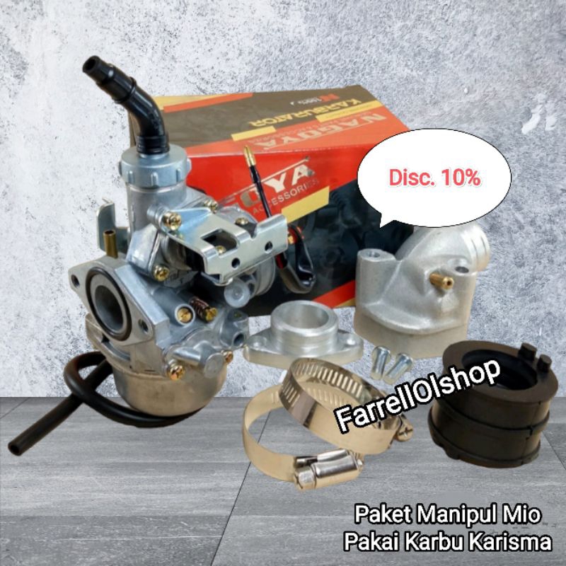Jual Paket Manipol Manipul Mio Pakai Karbu Karburator Karisma Karburator Kharisma | Shopee Indonesia