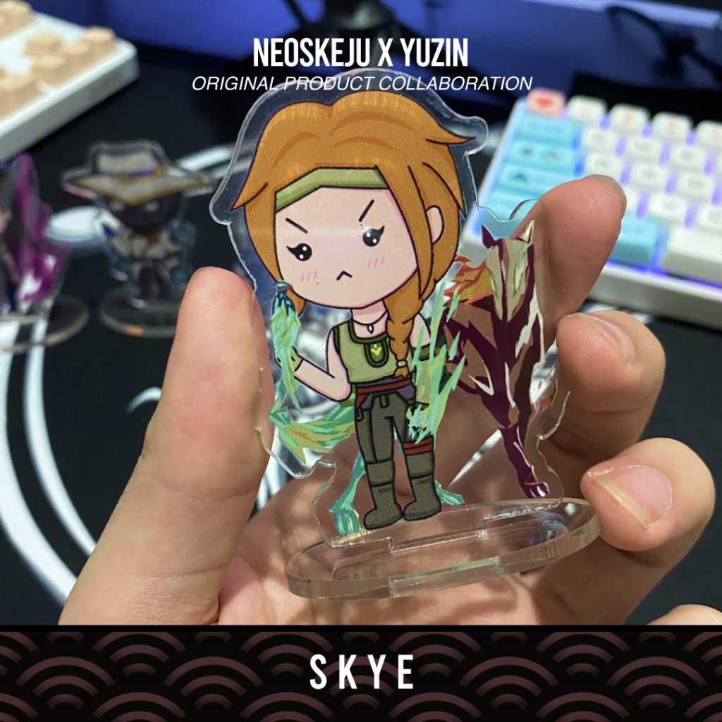 Jual STANDEE/MINIATURE AKRILIK VALORANT | Original by Kejucare x Yuzin ...