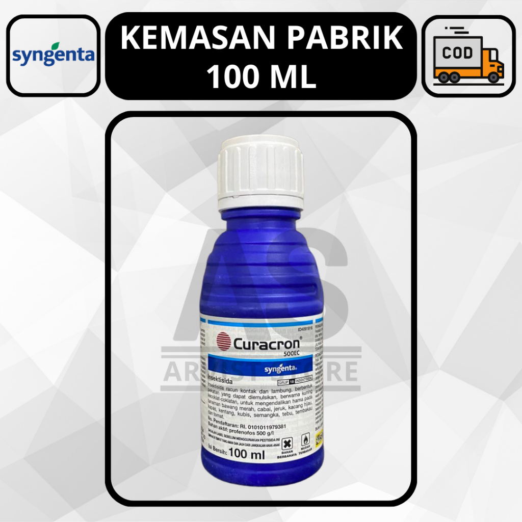 Jual Insektisida CURACRON 500EC 100ml Syngenta Pembasmi Hama dan Kutu ...