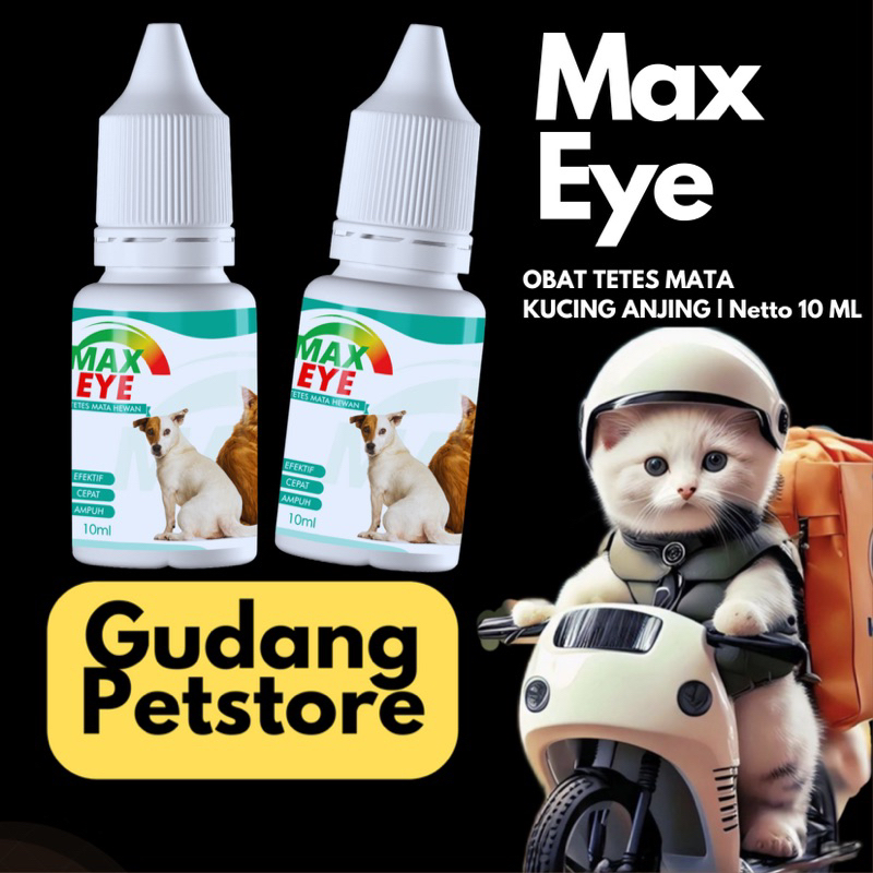 Jual MAX EYE obat tetes mata kucing anjing | Shopee Indonesia