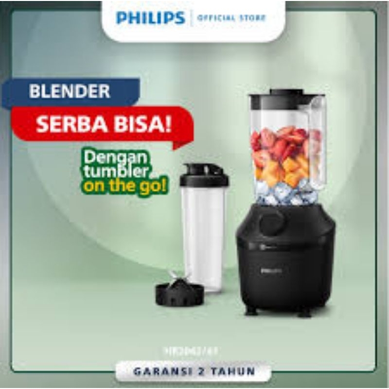 Jual BLENDER PHILIPS HR2042 / HR 2042 290 WATT PLASTIK THUMBLER ON THE GO | Shopee Indonesia