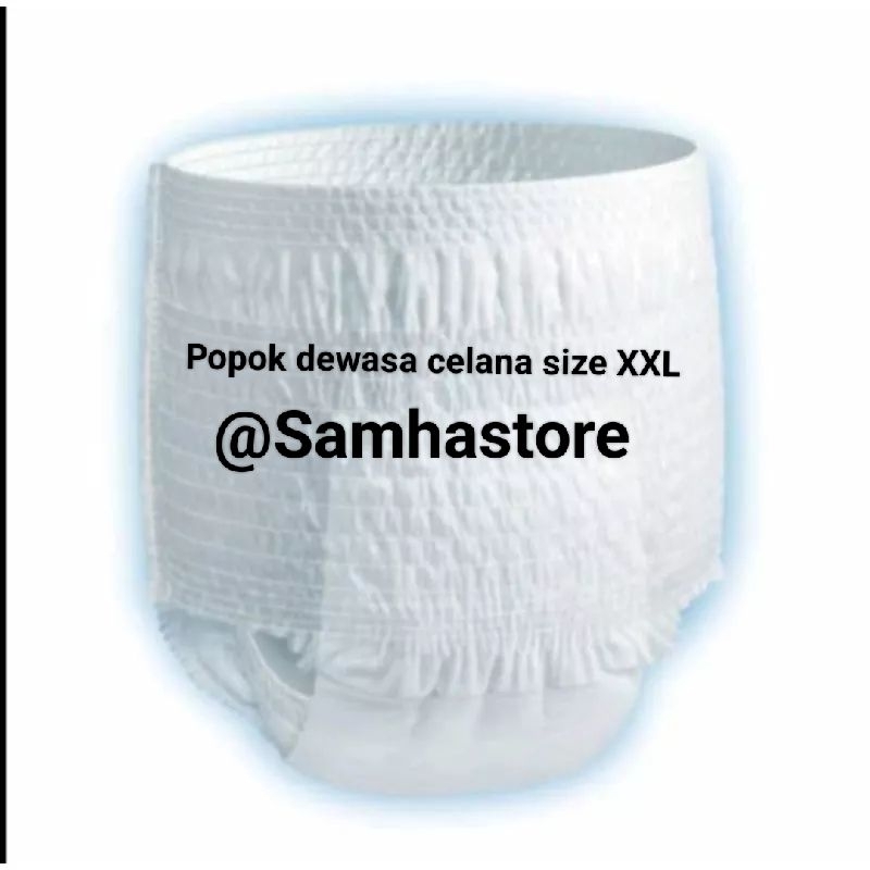 Jual POPOK DEWASA / LANSIA TIPE CELANA SIZE XXL ISI 10 PCS | Shopee Indonesia