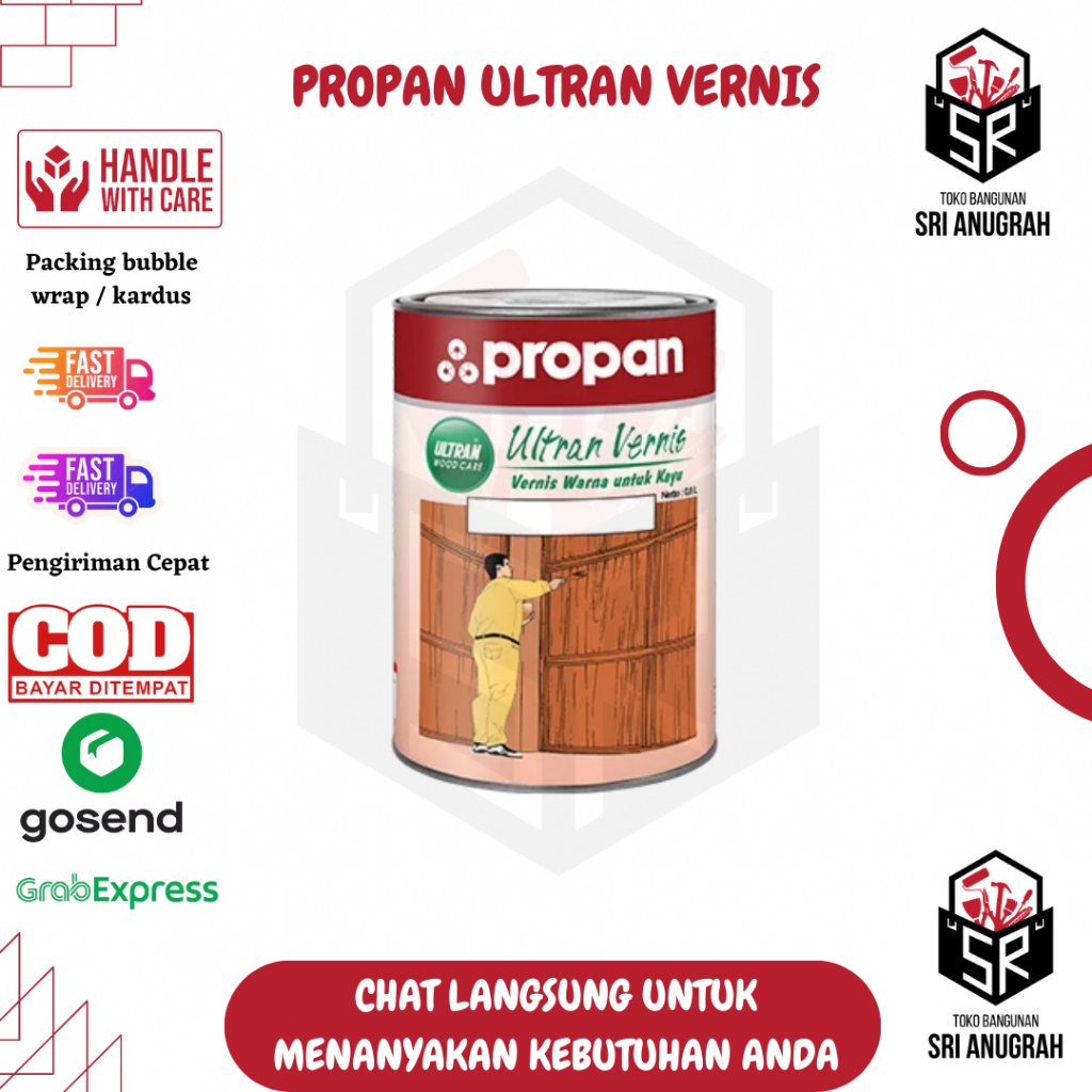 Jual PROPAN Ultran Vernis V-09 Politur Vernis | Shopee Indonesia