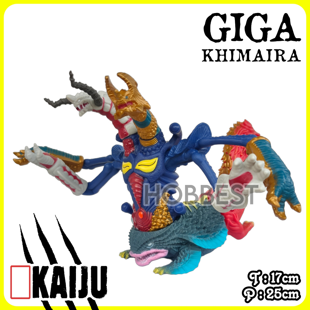 Jual Kaiju GIGA KHIMAIRA - Action Figure Godzilla Miniatur Pajangan ...
