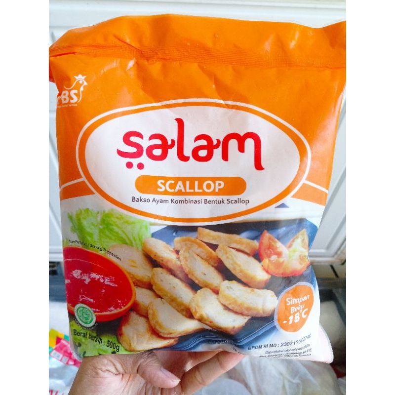 Jual Scallop Salam 500gr | Shopee Indonesia