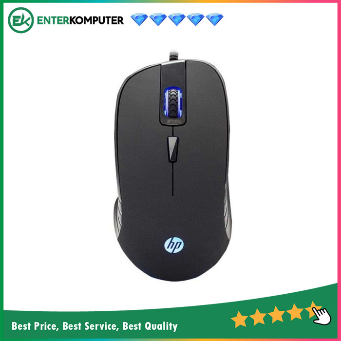 Jual HP G100 Wired Optical Gaming Mouse (Black) | Shopee Indonesia