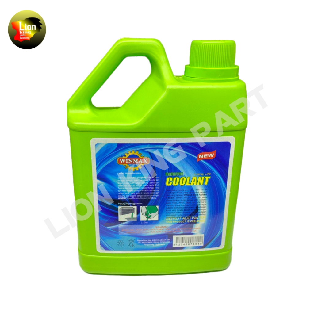 Jual AIR RADIATOR WINMAX LONG LIFE COOLANT 1 LITER CAIRAN RADIATOR ...