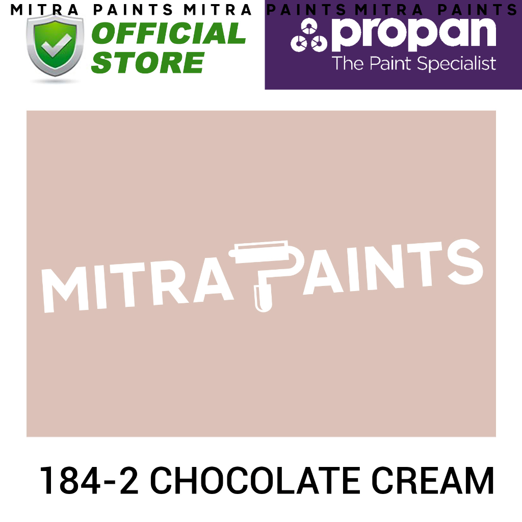 Jual CAT TEMBOK PROPAN 184-2 CHOCOLATE CREAM / DECORLOTUS DECORCRYL ...