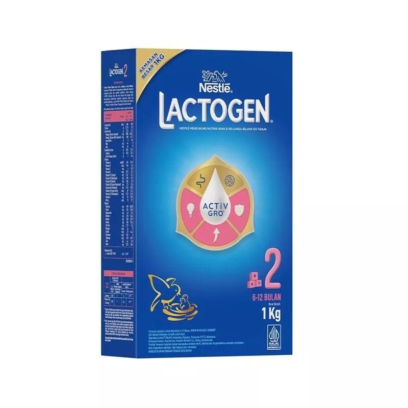 Jual Lactogen 2 1Kg Kemasan Baru (ActivGro) | Shopee Indonesia