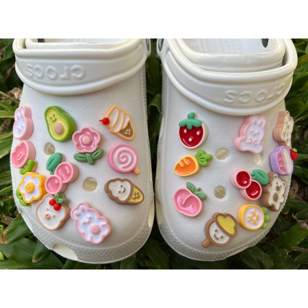 Jual Orchid Store - Aksesoris Jibbitz 3D 1 pcs Hiasan Sandal Crocs ...