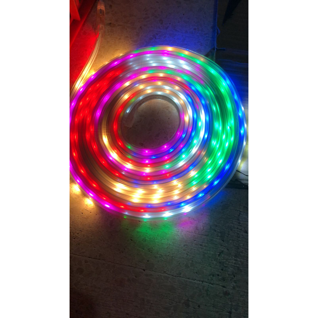Jual RGB LED Selang LED Strip 2835 10YARD + Remote RGB WARNA WARNI ...