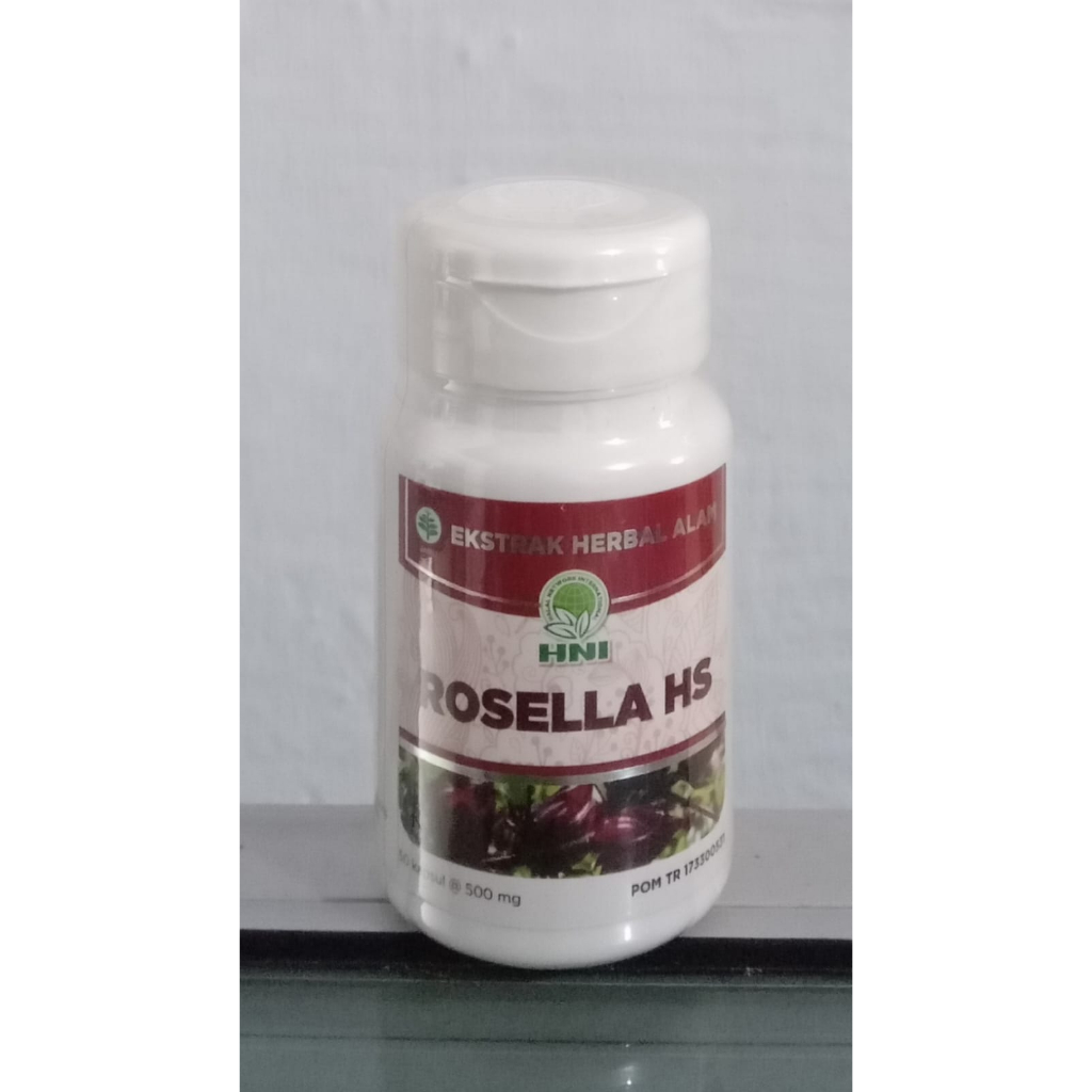 Jual Rosella HS 50 kapsul HNI - HPAI herbal kaya vitamin c dan anti ...