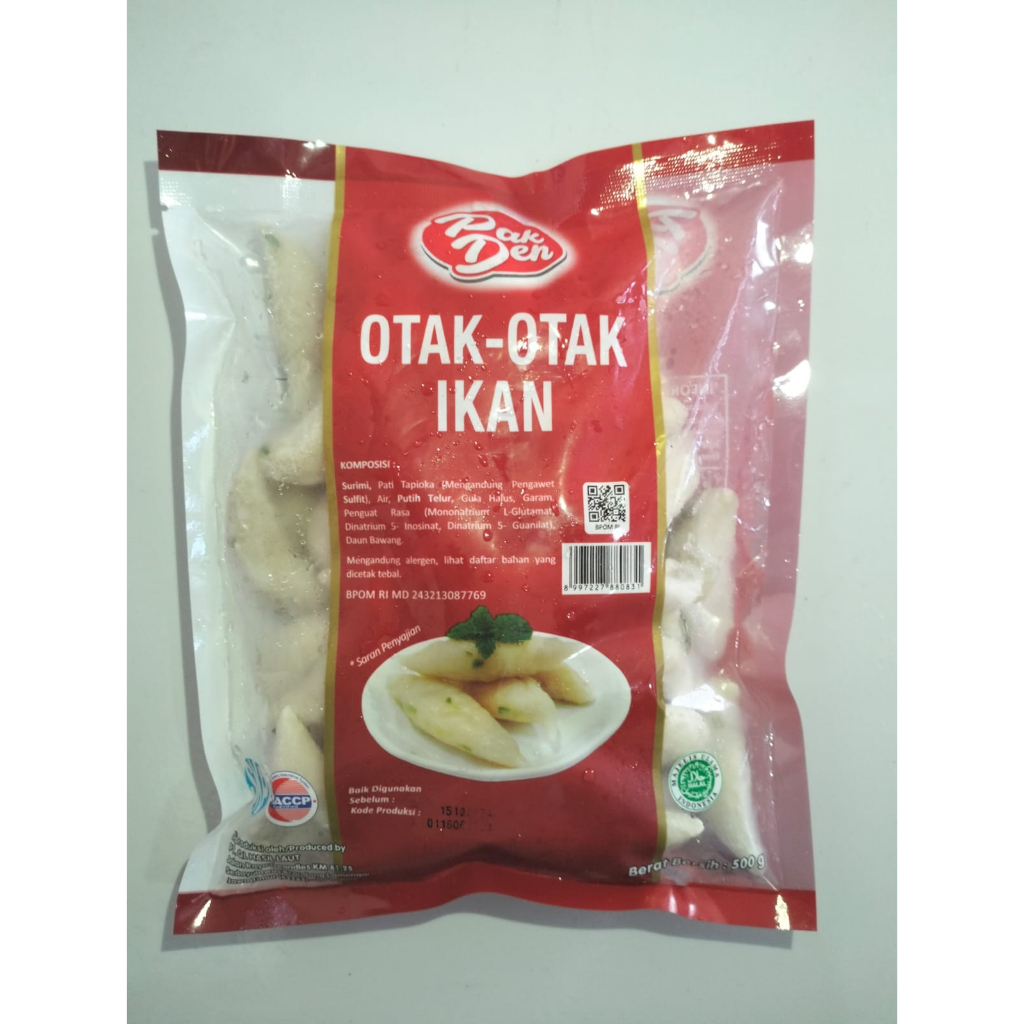 Jual OTAK OTAK IKAN PAK DEN (500 Gram) | Shopee Indonesia