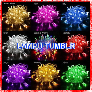 Jual [S71] Lampu Tumblr LED Pesta/Natal/Dekorasi/Hias 10 Meter | Shopee ...