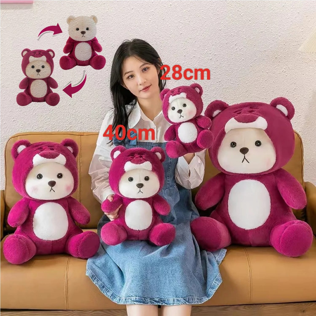 Jual 28-40cm Lucu Teddy Tales Bear Cosplay Manyo Boneka Plush Boneka ...