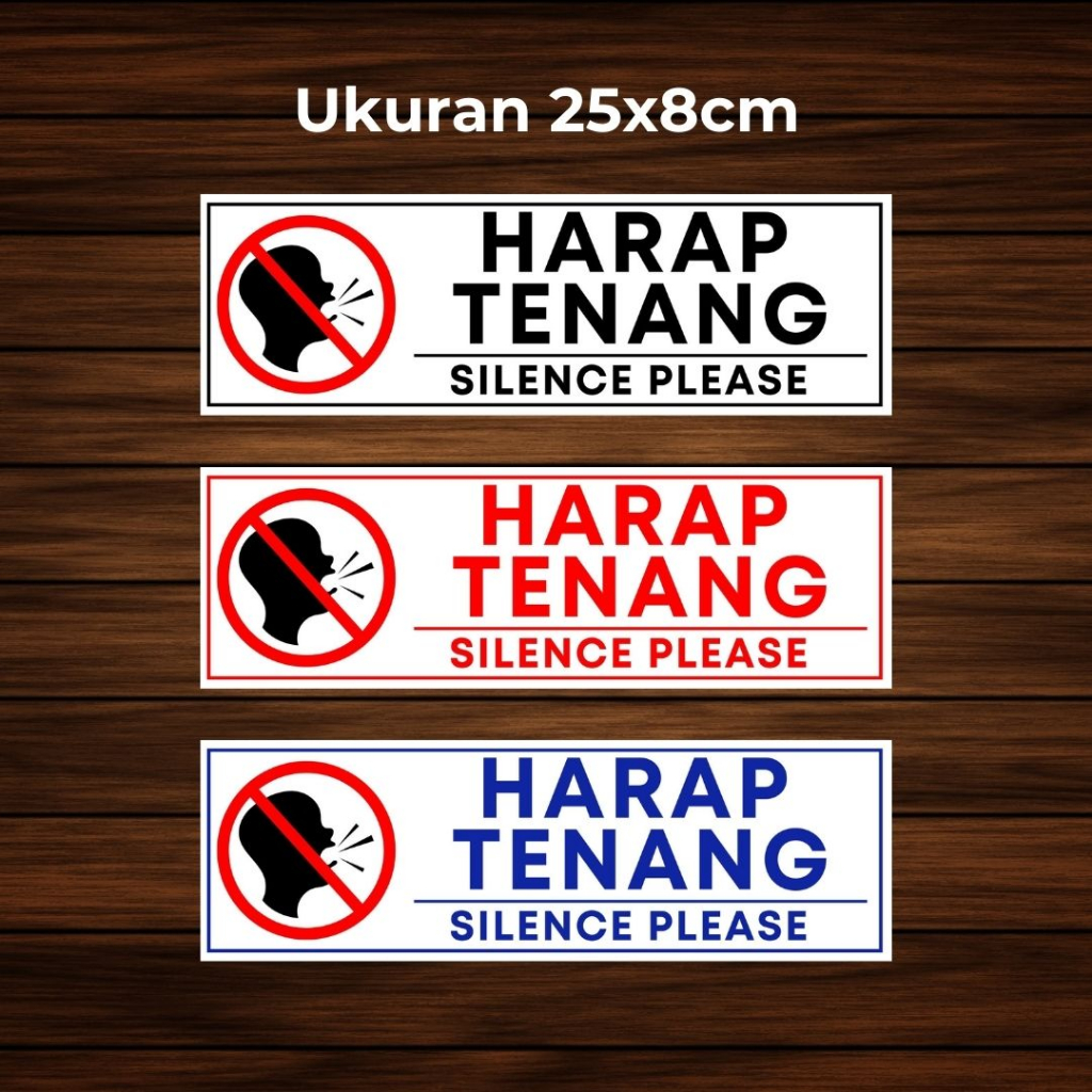 Jual Stiker Label Harap Tenang | Shopee Indonesia