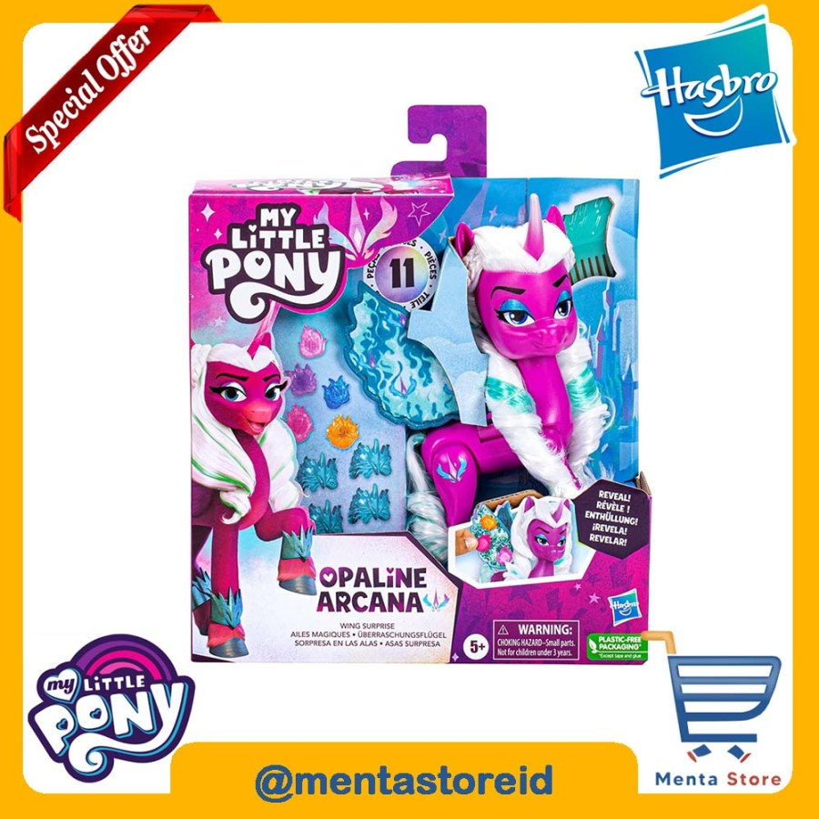 Jual My Little Pony Opaline Arcana Wing Surprise MLPF6447 | Shopee ...