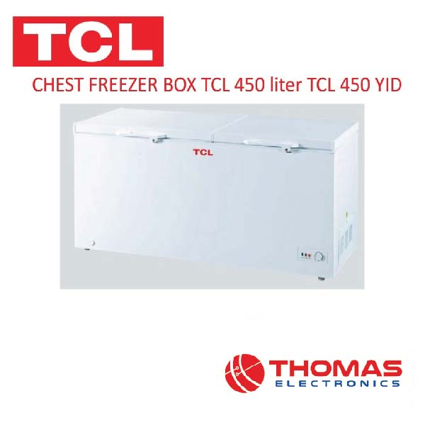 Jual FREEZER BOX TCL 450 liter TCL 450 YID Garansi Resmi | Shopee Indonesia