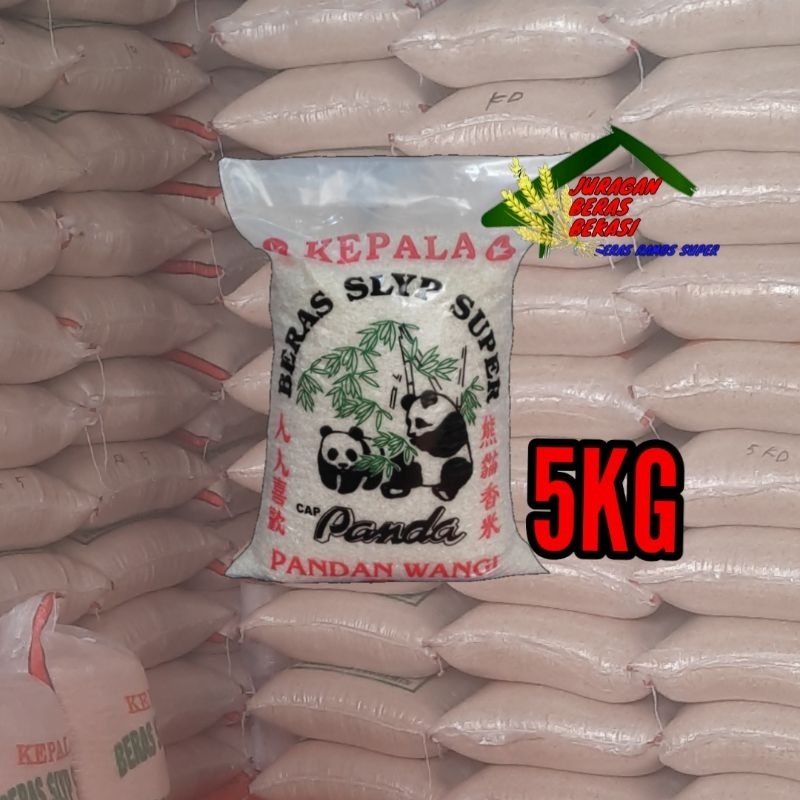 Jual BERAS PANDAN WANGI CAP PANDA 5KG,10KG,20KG | Shopee Indonesia