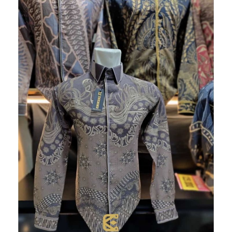 Jual KEMEJA BATIK SMOCK DOBBY PREMIUM THAMRINCITY @batik_berkah_store ...