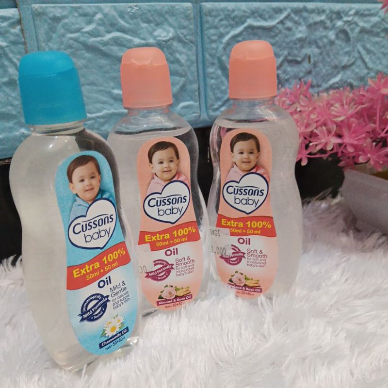 Jual Cusson baby oil 50+50ml | Shopee Indonesia