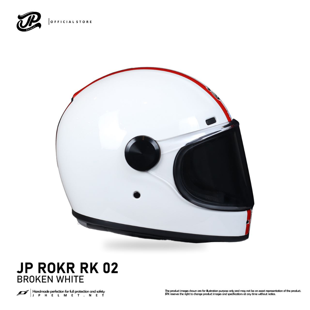 Jual Helm Fullface Retro JP Rokr - RK 02 | Shopee Indonesia