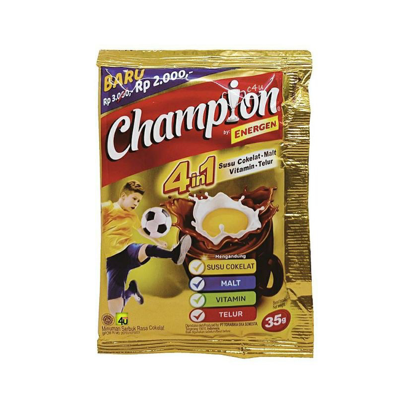 Jual Energen Champion 10 sachet | Shopee Indonesia