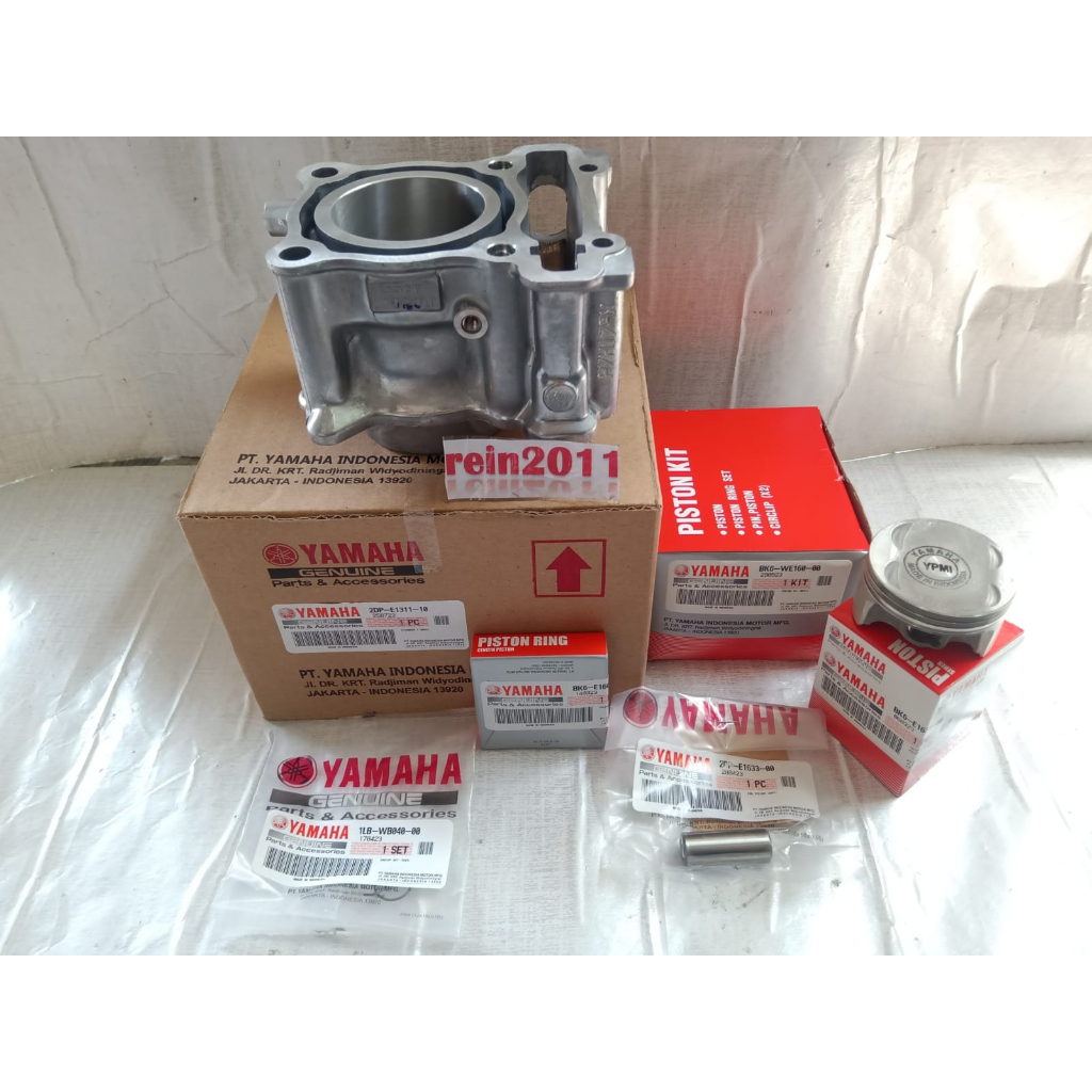 Jual BLOK SEHER NMAX WR 155 R15 V3 SET PISTON KIT R15 V3 ASLI ORI ...