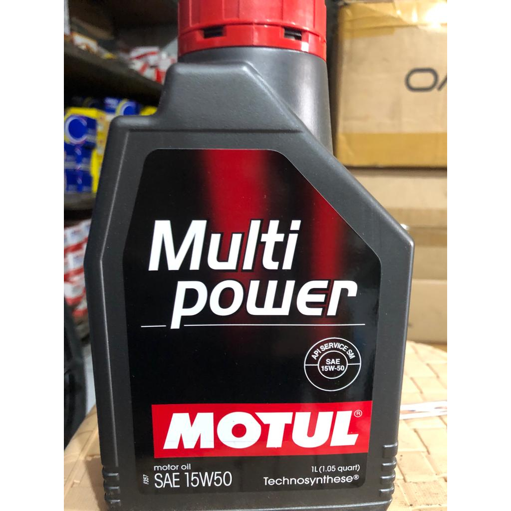 Jual OLI MOTUL MULTI POWER SAE 15W-50 1LT | Shopee Indonesia