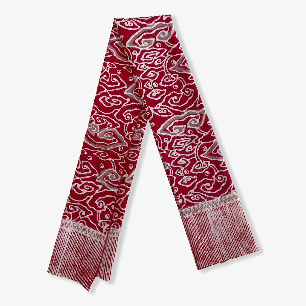 Jual BATIK SALMA Syal Scarf Slayer Batik Motif Mega Mendung Bahan Doby ...