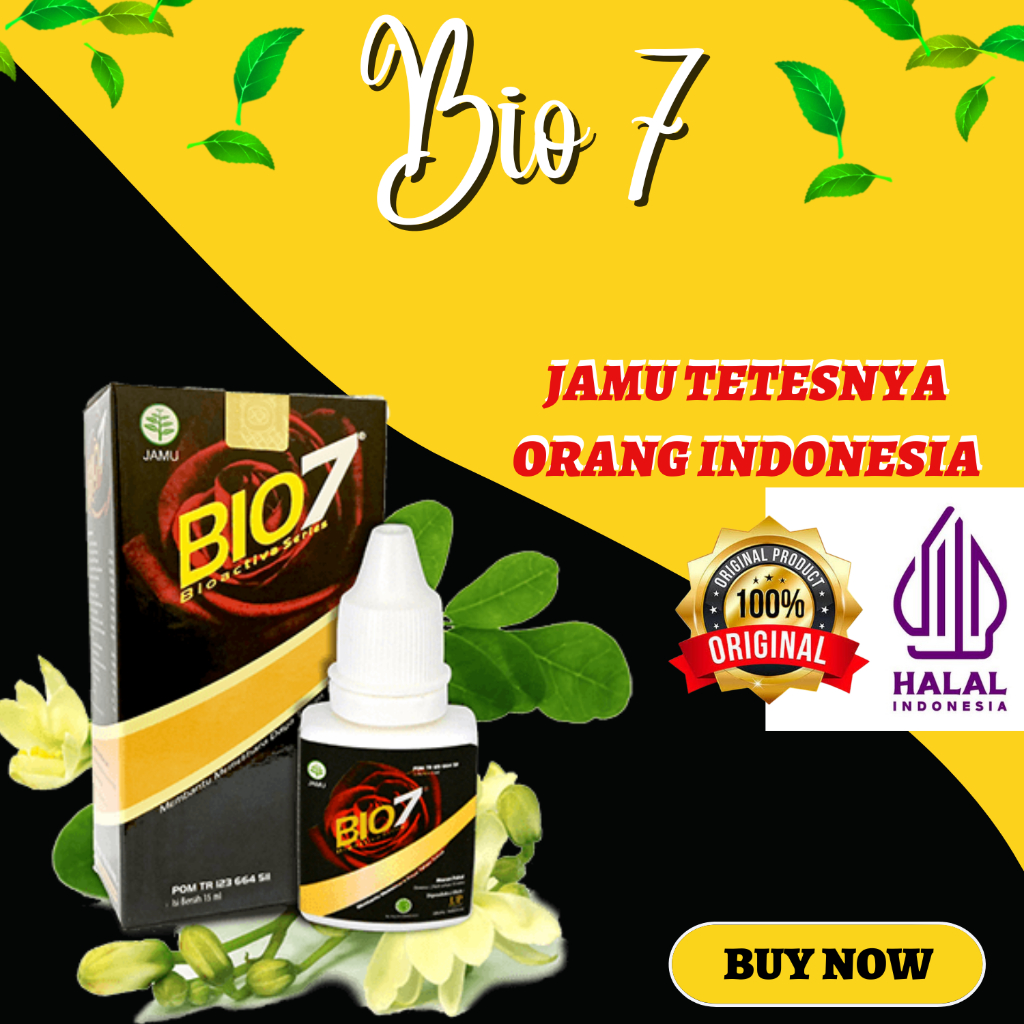 Jual BIO 7 15 ML FREE BIO7 5ML/BIO SEVEN/BIO7/JAMU TETES BIO7 | Shopee ...