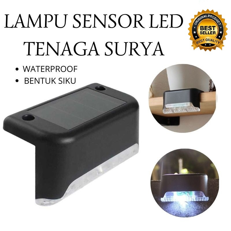 Jual Lampu Hias Dinding Tenaga Surya Lampu LED Sudut Siku Kotak Cahaya ...