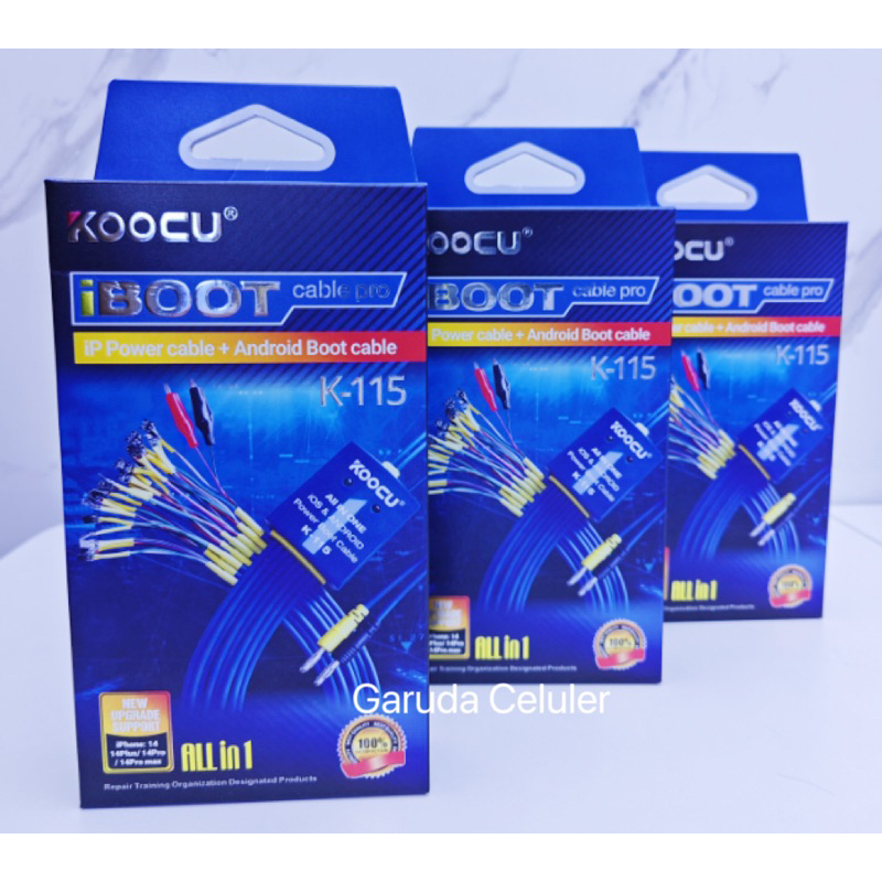 Jual Kabel iboot iP Power cable Android Boot cable All in 1 K-115 S23 S24Max Original | Shopee ...