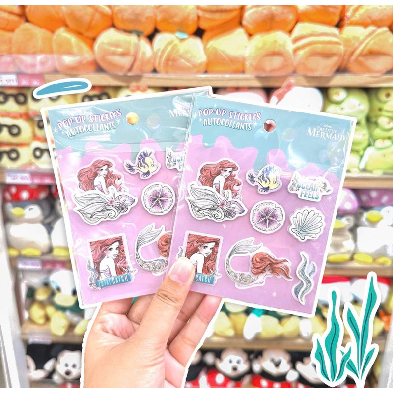 Jual POP UP STICKERS MINISO STICKER ARIEL DISNEY THE LITTLE MERMAID ...