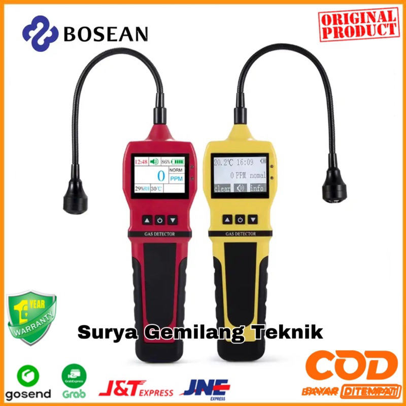 Jual Bosean BH-90E CH4 methane metana LPG natural flamable combustible ...