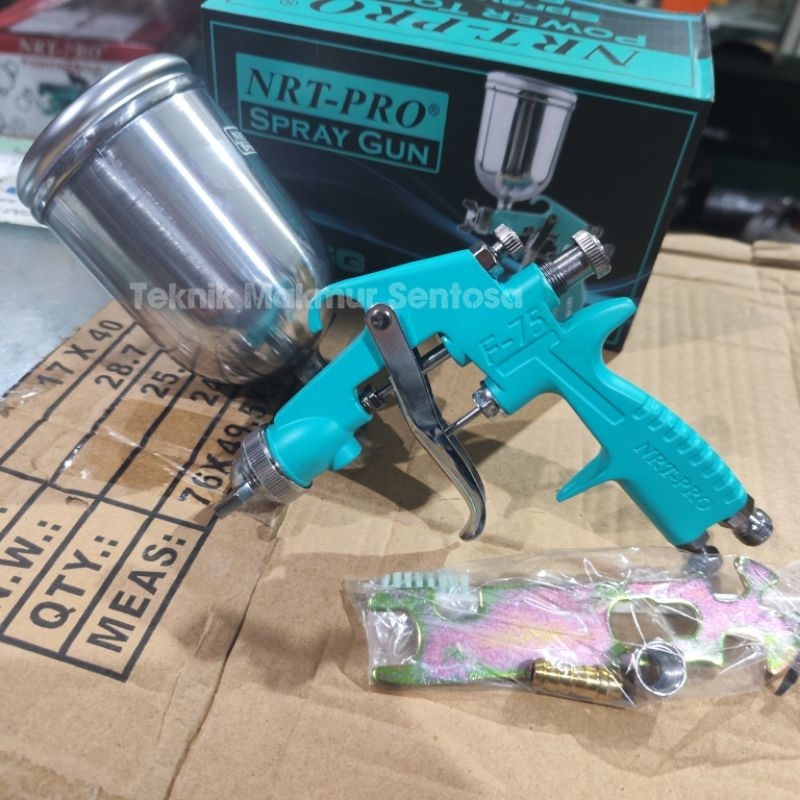 Jual Spray Gun F75 Tabung Atas NRT-PRO Alat Semprot Semprotan Cat F 75 ...