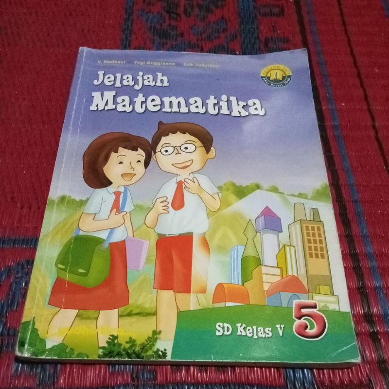 Jual BUKU ORI BUKU JELAJAH MATEMATIKA KELAS 5 SD PENERBIT YUDHISTIRA ...