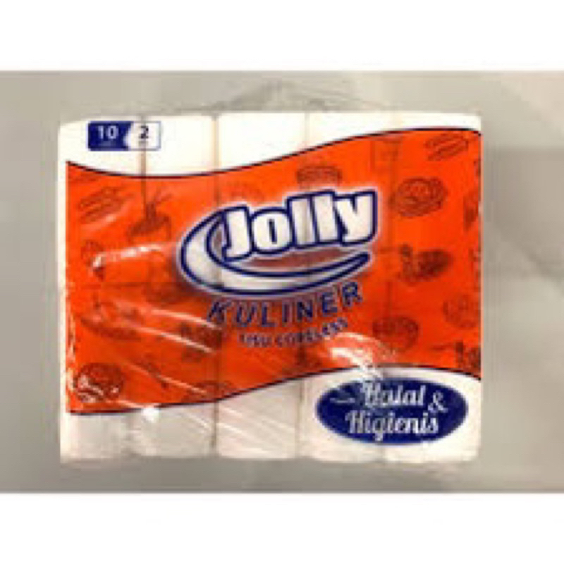 Jual Tissue Jolly Coreless Kuliner-Tissue Gulung-Roll (10 roll ...